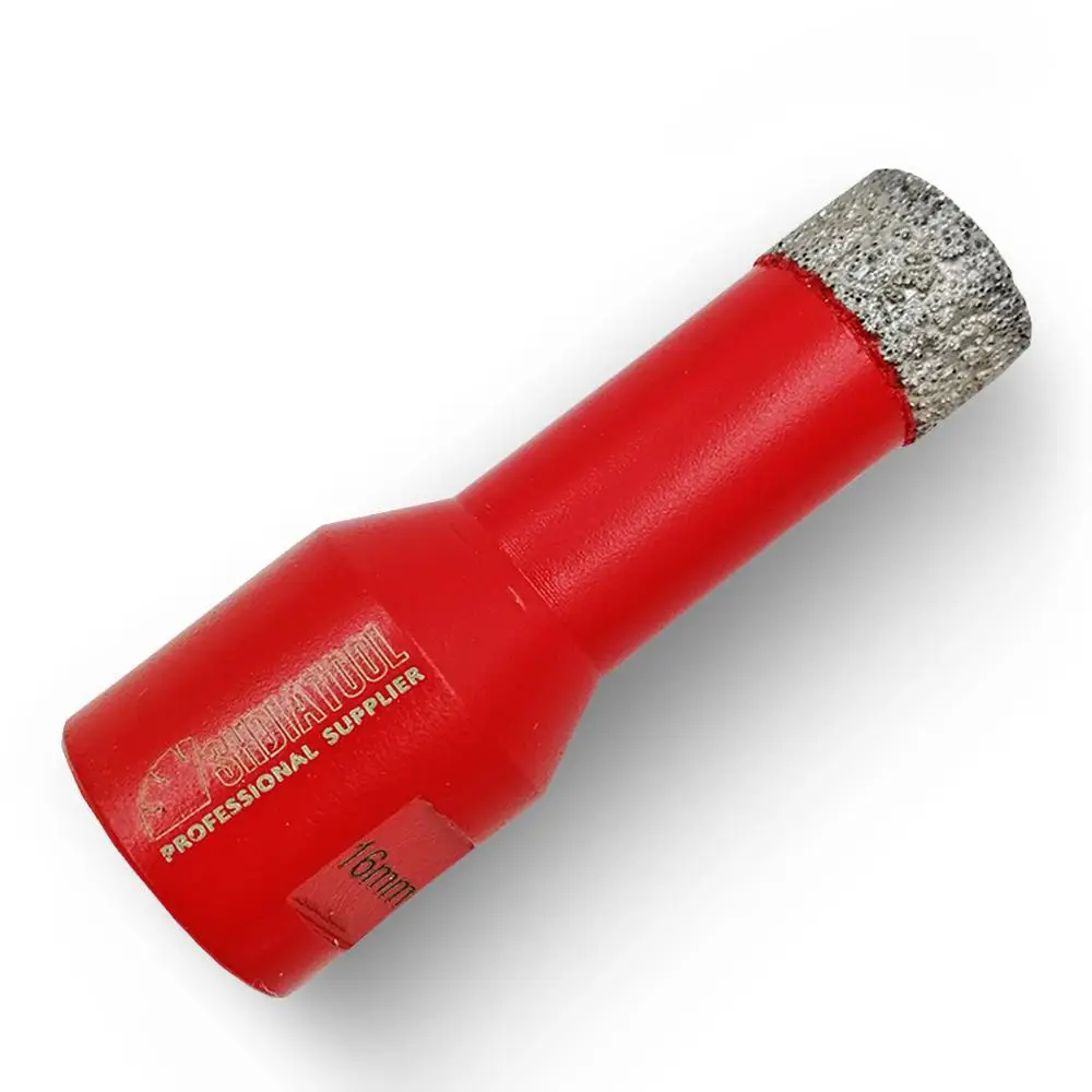 SHDIATOOL Diameter 16mm Vacuum brazed diamond drilling core bits 10MM ...