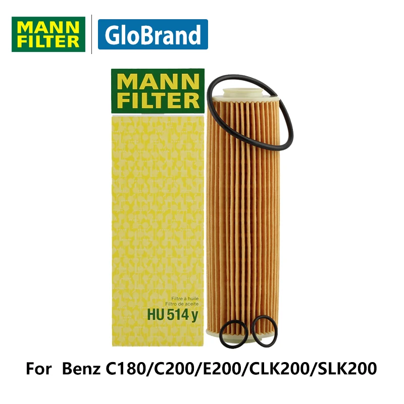 Mannfilter filtro de aceite del coche HU514y para Benz C180/C200/C260 ...