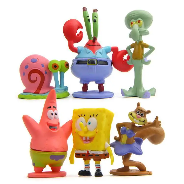 Discount This Month Animation Kawaii SpongeBob Patrick Star Model ...