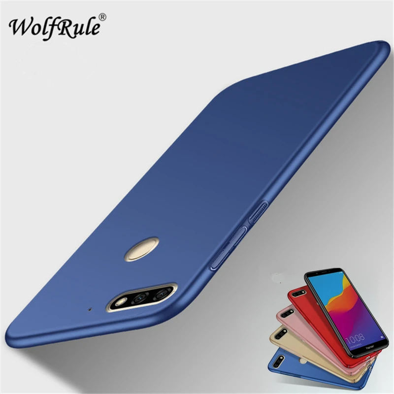 For Cover Huawei Y7 Prime 2018 Case WolfRule Smooth Fitted Cases Ultra ...