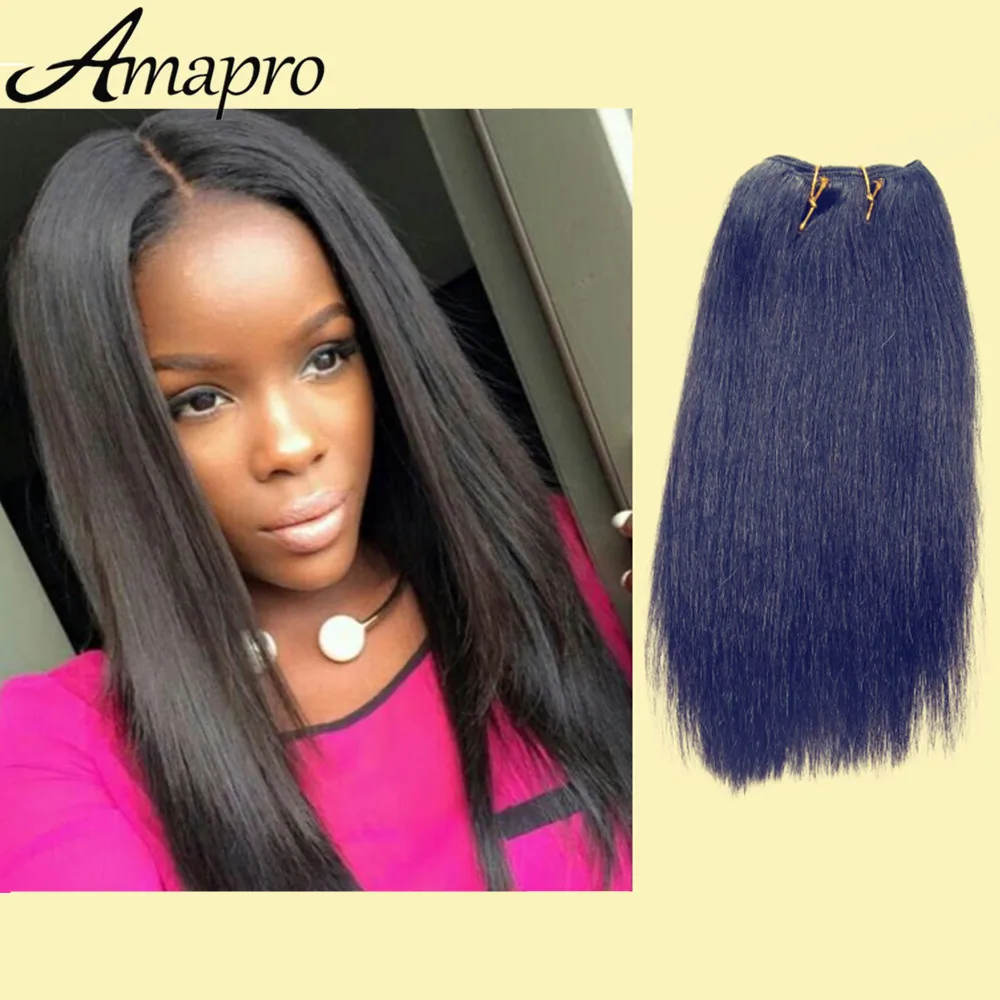 Cheap Light Yaki Straight Brazilian Remy Hair Weave Bundles 6A Yaki ... Cheap Light Yaki Straight Brazilian Remy Hair Weave Bundles 6A Yaki ...