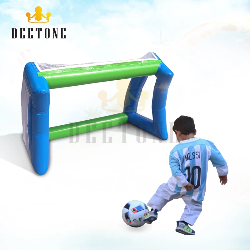 DeeTone Mini portería de fútbol inflable para niños, juego deportivo para exteriores|Castillos ...