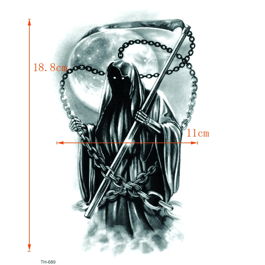 Grim Reaper Tattoo Sleeve Designs