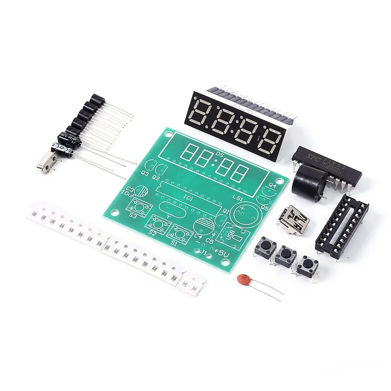 아날로그 컴퓨터 프로그램 제어 벨 DIY 키트 48Bit 조절 전자 디지털 디스플레이 알람 시계 48 채널 회로|diy kit|kit diycircuit electronic ...