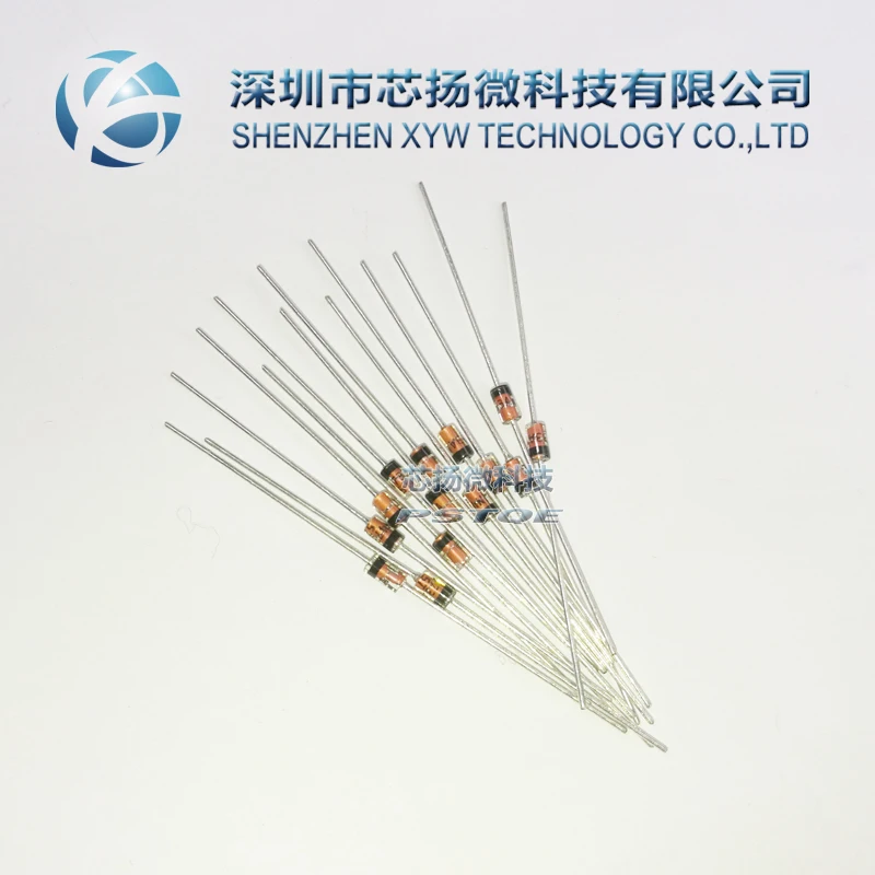 ใหม่50PCS 1W 3.3V 1N4728A 3V3 1N4728 DO 41 Zener Diode|วงจรรวม ...