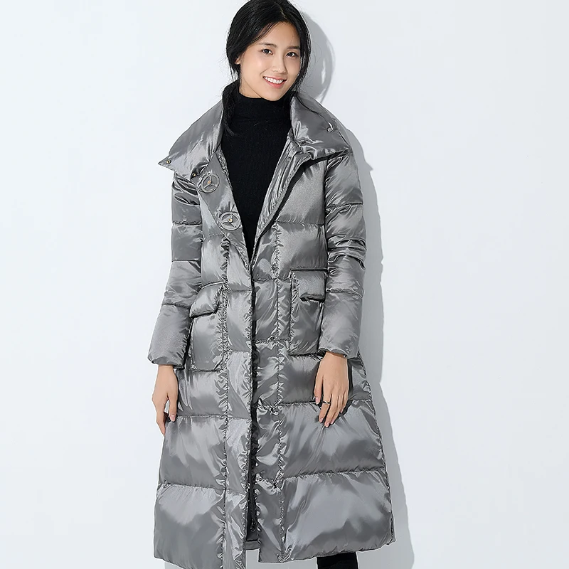 China Made Down Filled White Duck Feather Coat Jacket in Good Quality ...