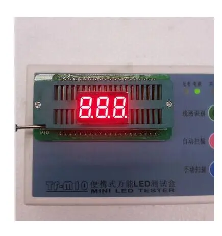0.36 インチ 3 桁赤 8 セグメント led ディスプレイ 3361AS/3361BS 10 個|display|display ...
