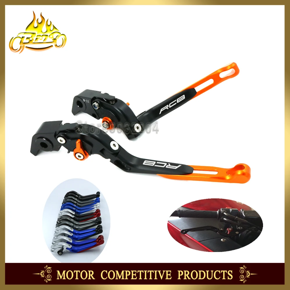 Folding Extendable Adjustable Motorcycle Brakes Clutch Levers For KTM ...