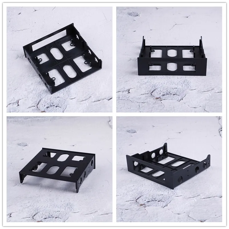 New Black Professional 3.5'' To 5.25'' Drive Bay Computer Case Adapter ...