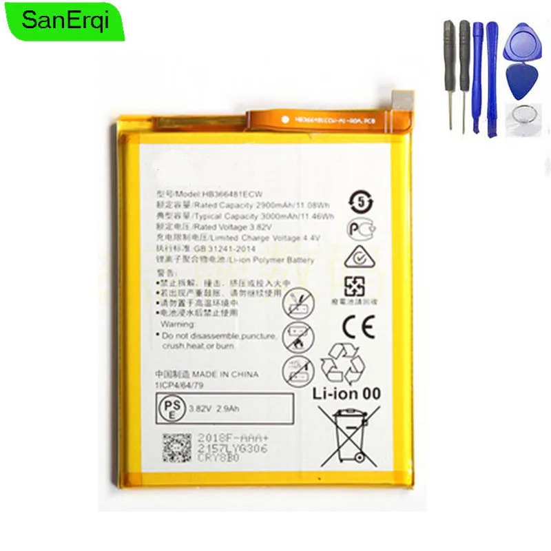 HB366481ECW-11 Battery For Huawei Y6 Prime ATU-L30 ATU-L31 ATU-L42 2018 ...