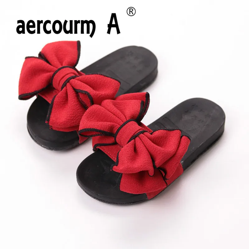 Aercourm A Children Slippers 2018 Girls Summer Flat Rubber Slippers ...