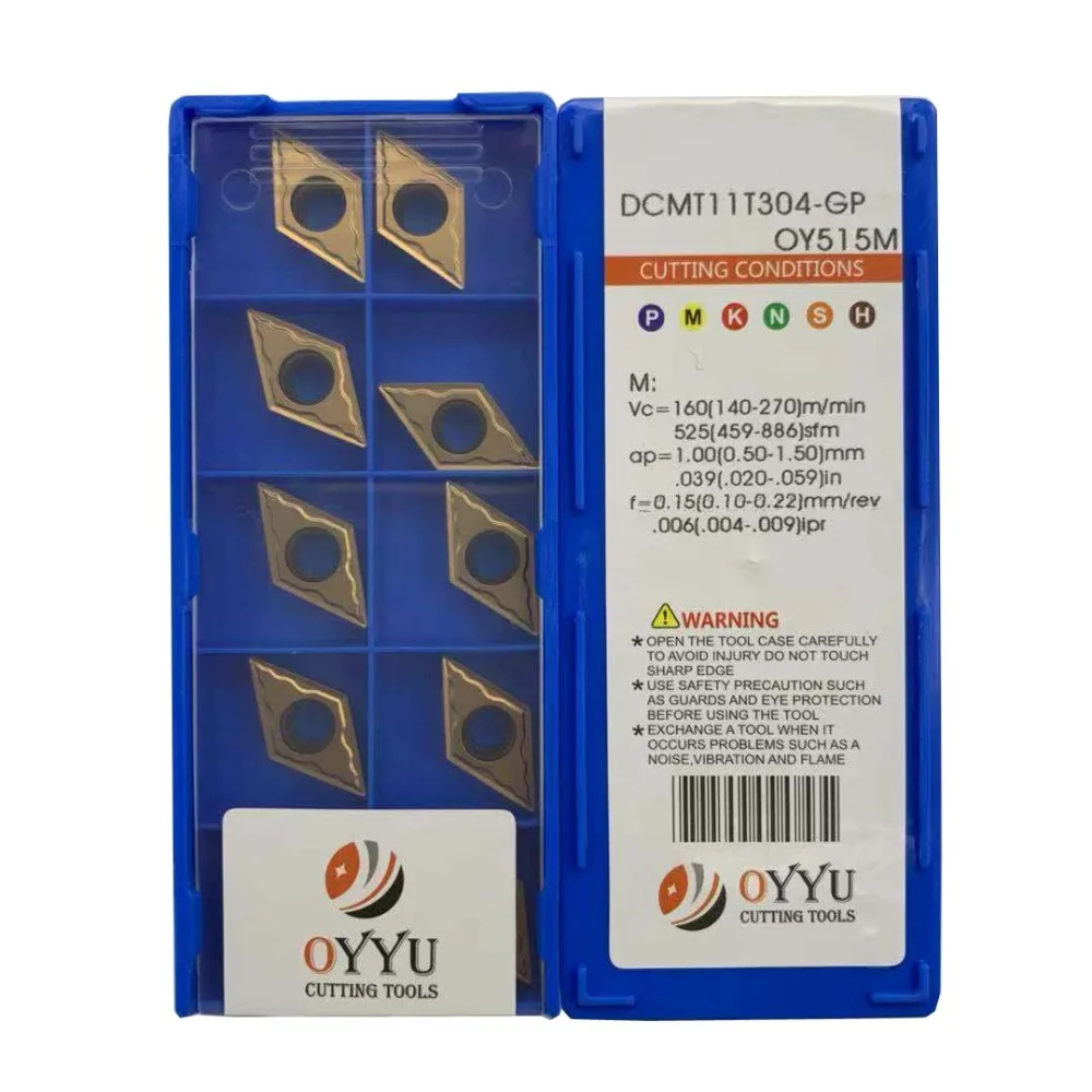 OYYU DCMT 11T304 11T308 DCMT11T304-GP DCMT11T308-GP OY515M Carbide ...