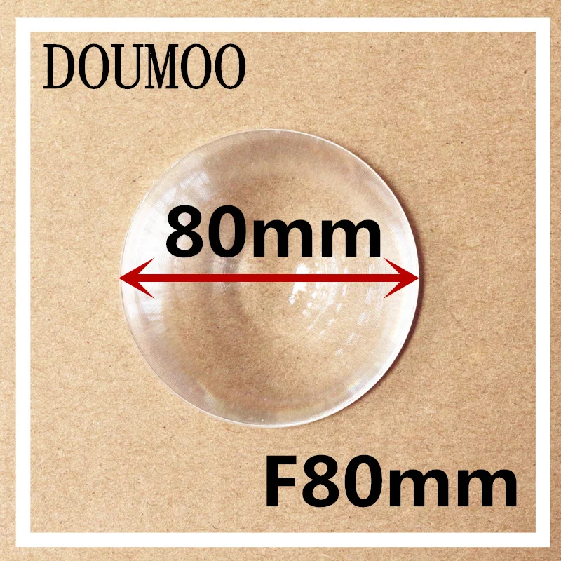 2X HighLight Condenser 80mm Diameter Fresnel Lens DIY TV Projection ...