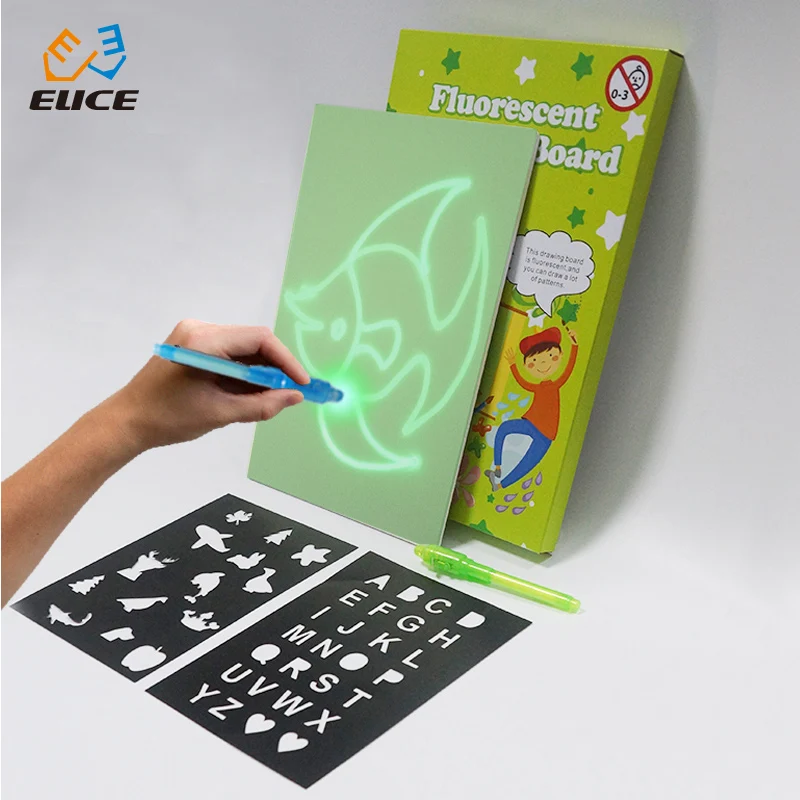 1 SET 2018 New Arrival PVC Dark Photo luminescent Freeze Light LUMO Pad ...