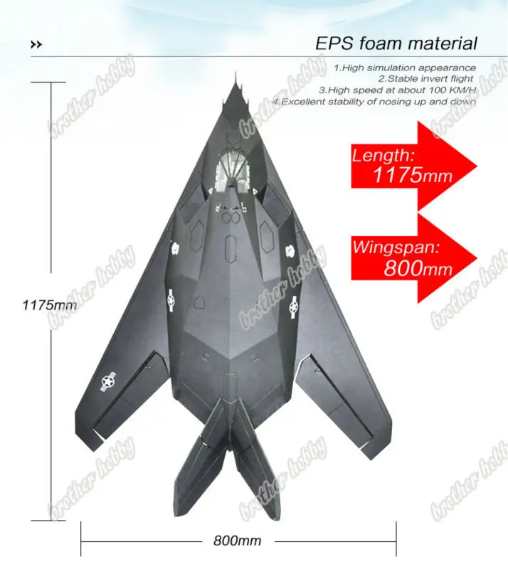 F 117 Nighthawk Rc