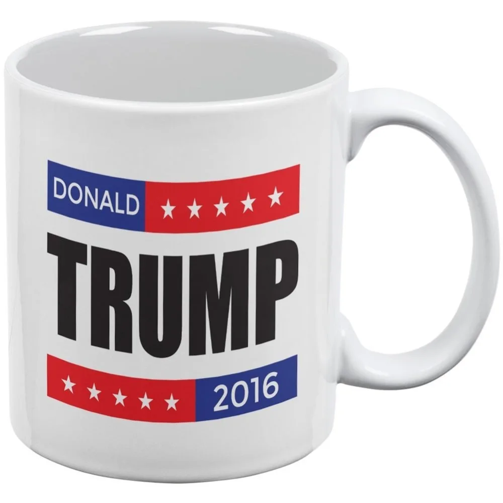 Election 2016 Donald Trump Stacked photo morphing coffee mugs ...