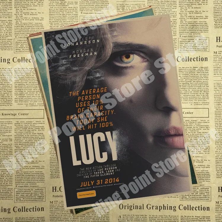 Lucy Poster Scarlett Johansson