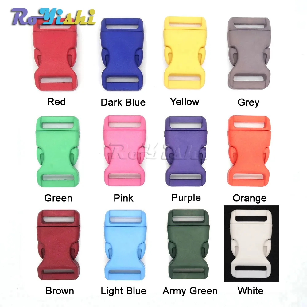 1-25mm-Plastic-Colorful-Contoured-Side-Release-Buckles-For-Paracord ...