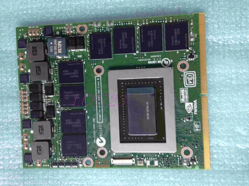 03MF8R GTX580M for Dell Alienware M17X M18X Gaming Laptop nVidia ...