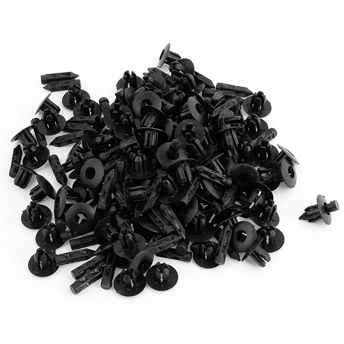 7mm Hole Plastic Rivets Fastener Auto Car Fender Bumper Push Clips 100 Pcs in Fenders From 7mm-hole-plastic-rivets-fastener-auto-car-fender-bumper-push-clips-100-pcs-in-fenders-from