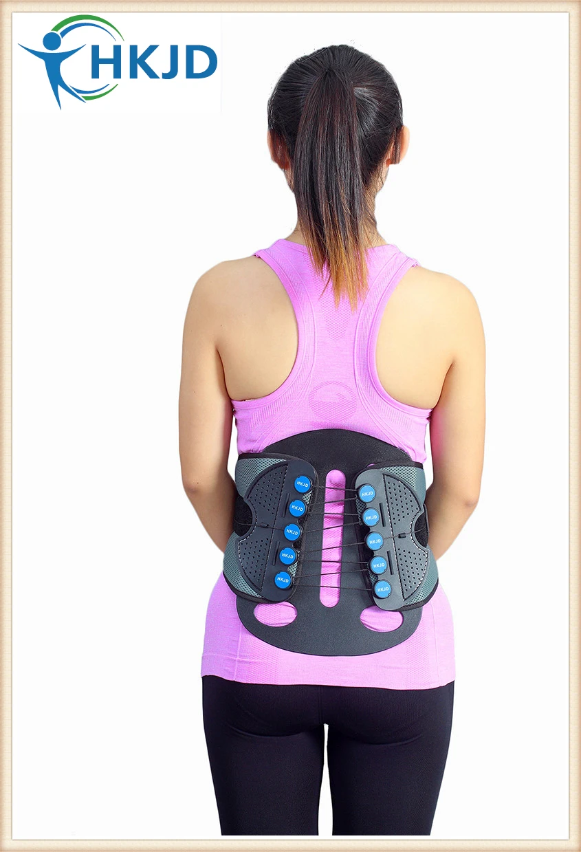 Pull String Medical Orthopedic Back Waist Lumbar Spine Braces Supports ...