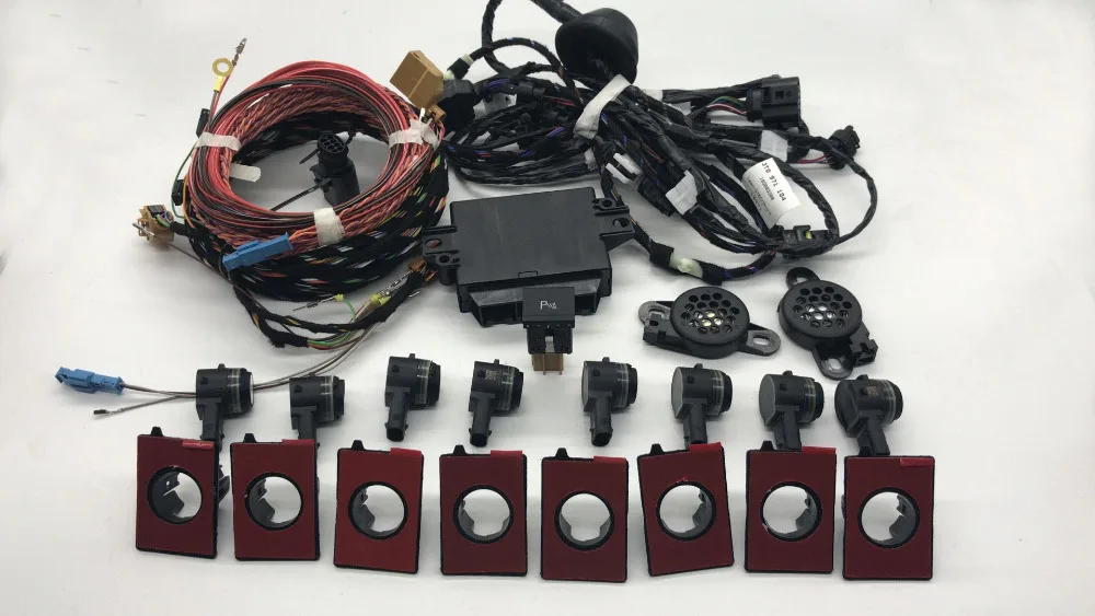 CHESHUNZAI для VW polo 2011- парка пилот передний и задний 8 датчик 8K ...