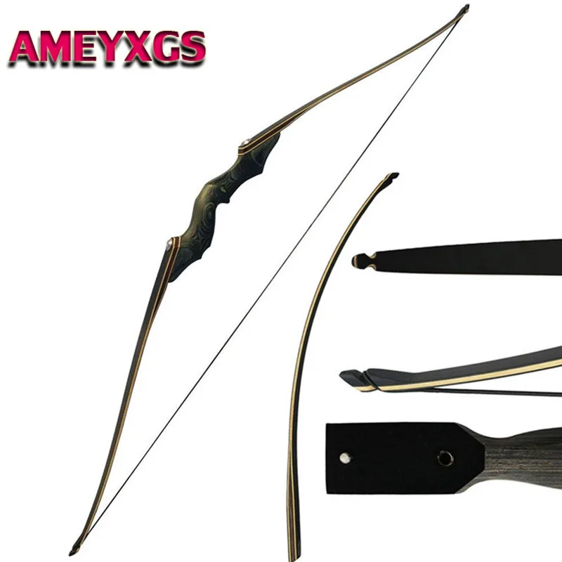 60 Inch Archery Takedown Recurve Bow 30lbs 60lbs Wooden Riser Right ...