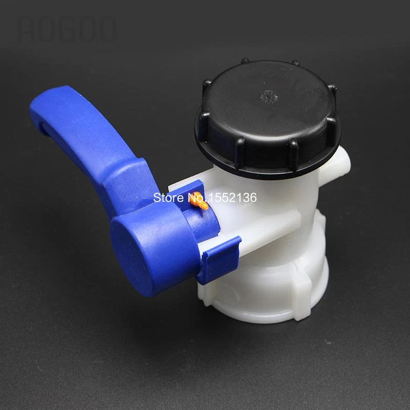 Ibc Tank Container 1000 Liters 62mm (dn40) Butterfly Valve - Pneumatic ...
