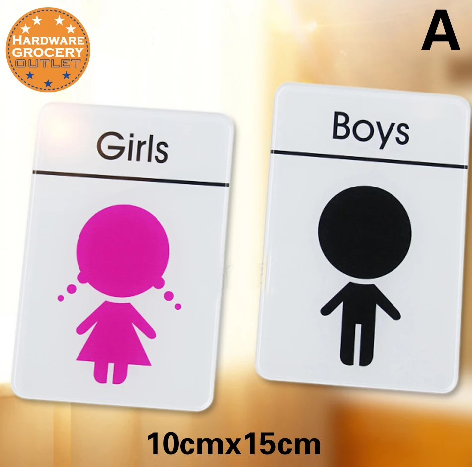 Bathroom Signs For Girls