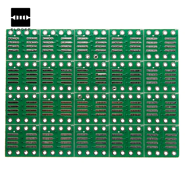 전자 회로 20 PCS SOP8 SO8 SOIC8 SMD to DIP8 어댑터 PCB 보드 변환기, 양면 0.65mm/1 ...