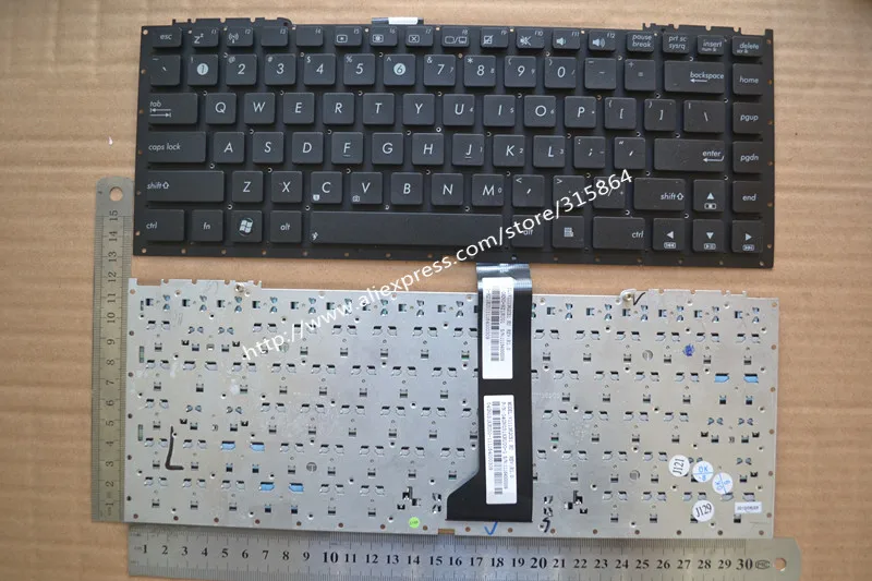 Us New Laptop Keyboard For Asus U33 U33jc U43 U43f U43j U43sd English ...