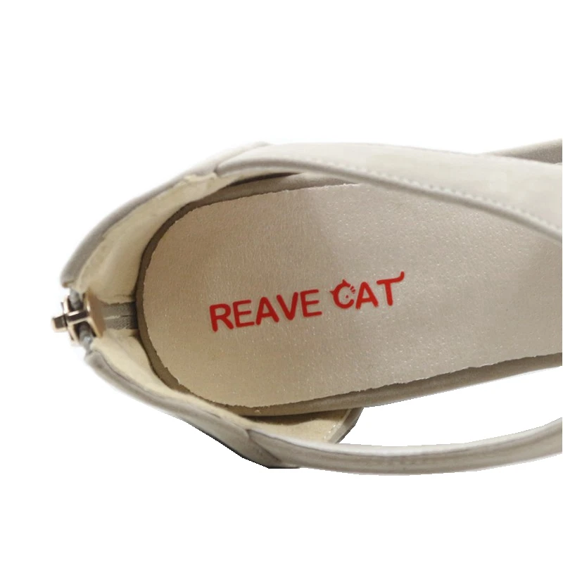 REAVE CAT/пикантные женские сандалии летние сандалии с открытым носком ...