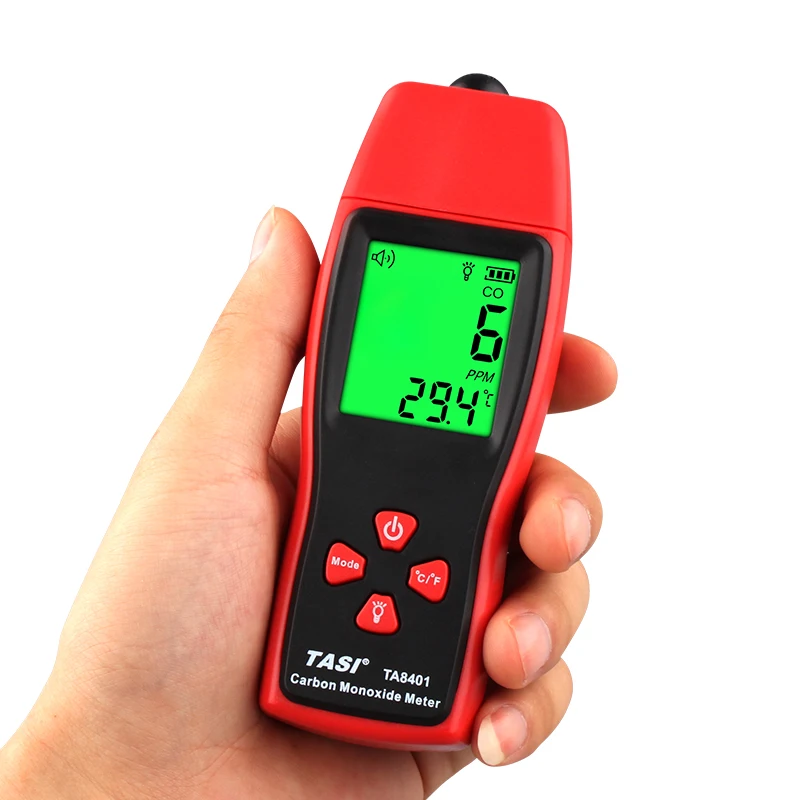 TA8401 Carbon Monoxide Detector Measuring Range 1~1000 (PPM) CO gas ...