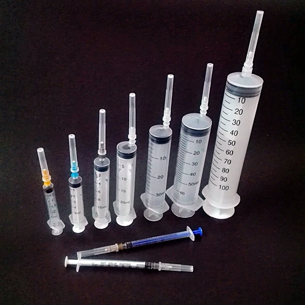 Disposable-Plastic-Syringe-with-needle-Mixed-Size-1ml-2ml-2-5ml-5ml ...