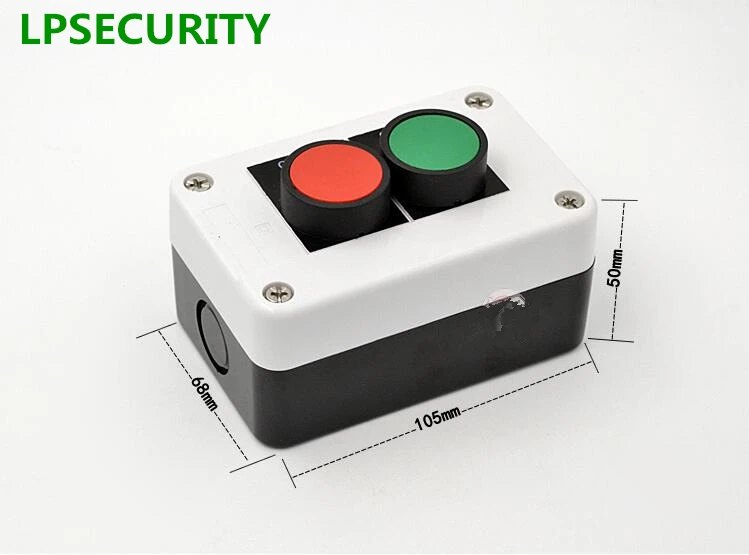 LPSECURITY Outdoor with shelter PUSH BUTTON STATION START STOP MOTOR ...