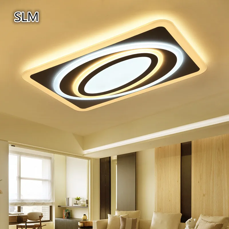 New universe 2.4G remote control ultra thin led ceiling light main ...