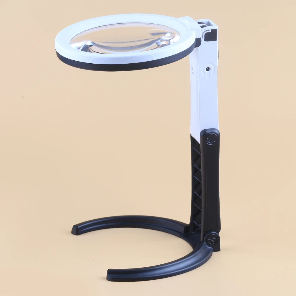 BIJIA Multi Function Table Lamp Handheld Foldable Magnifying Glass BIJIA Multi Function Table Lamp Handheld Foldable Magnifying Glass