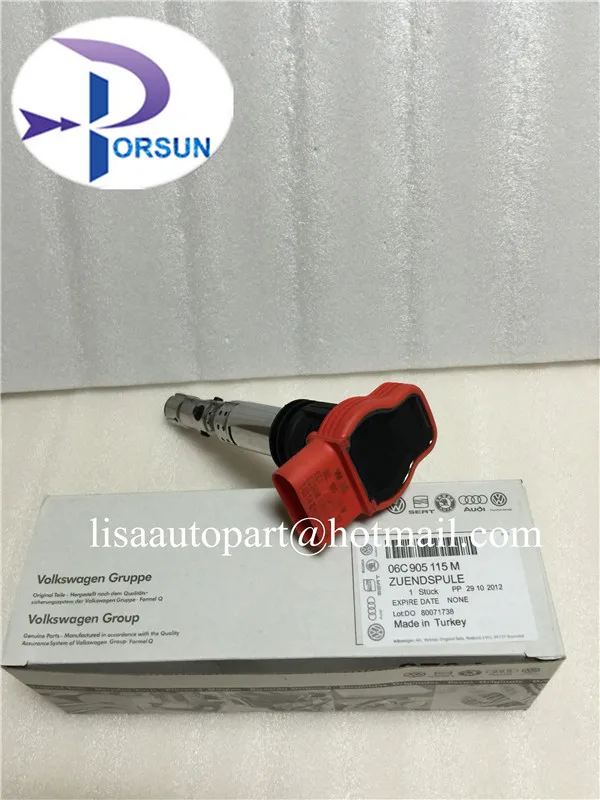 1Pcs Brand New Red Ignition Coil Set Fit For A4 A6 A8 Quattro 2.5TDI 3. ...