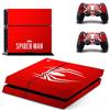 Spider-Man PS4 Skin Sticker for Playstation 4 Console and Controller ...