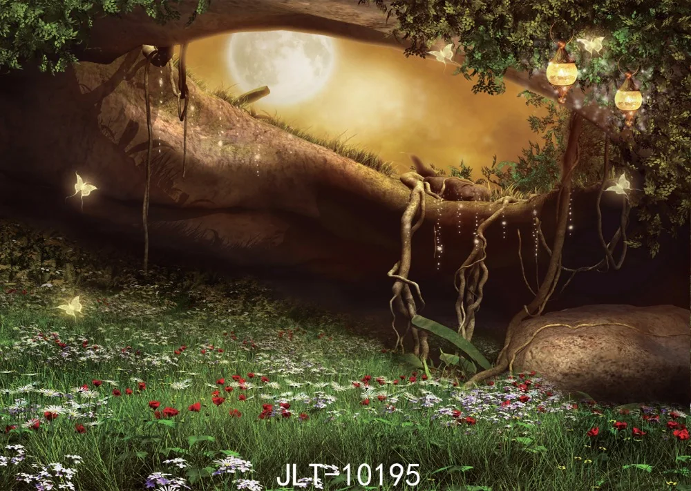 Background Moon Fairy Tale Background Backgrounds For Photo Studio ...