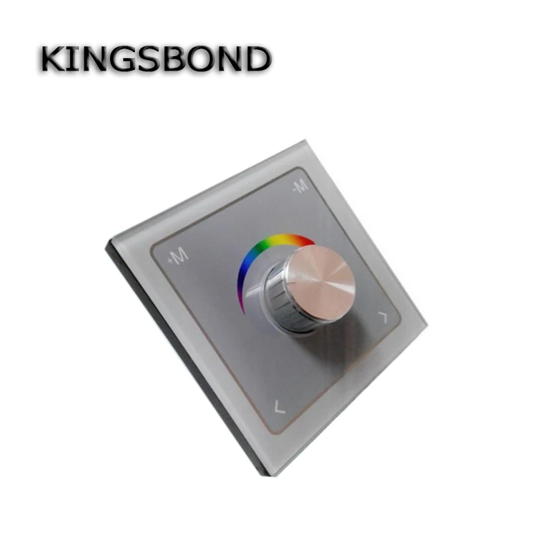 dc 12 24v knob touch switch rgb led controller for 3528 5050 rgb led ...