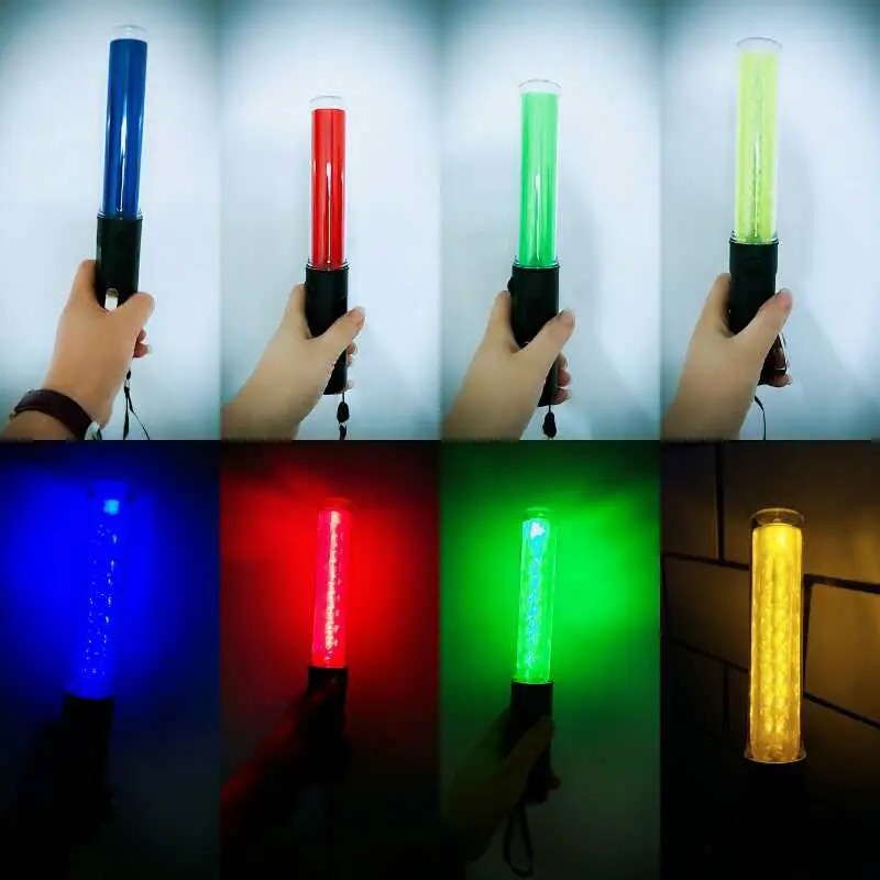260-Multi-functional-Flashinglight-PVC-Traffic-Baton-Fluorescent-LED ...