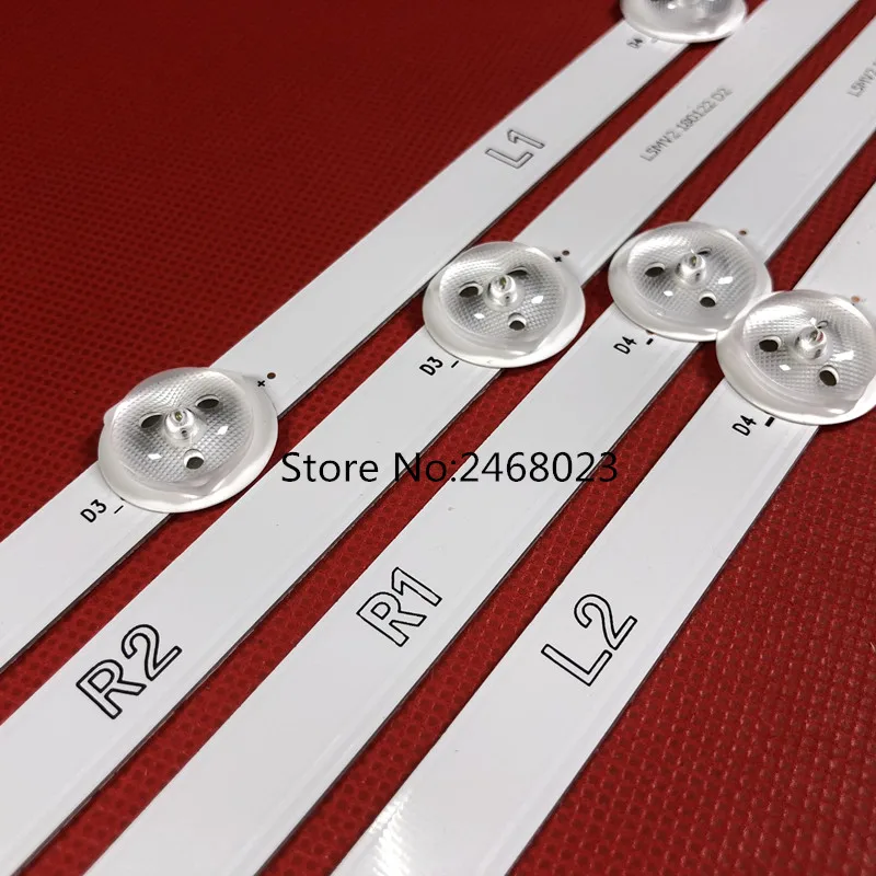 12 шт./компл. 4" LG 47LN5400-CN 47LA620V светодиодный полосы 6916L ...