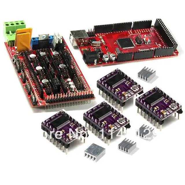 5pcs Geeetech DRV8825 Stepper Motor Driver with Heatsink for RAMPS1.4 ...