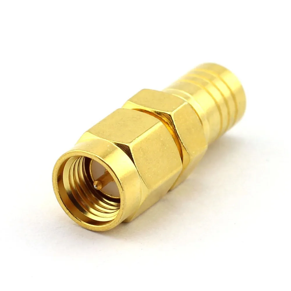 SMA Male to SMB Female Connector RF Coax Coaxial Adapter SMA Male Plug ...