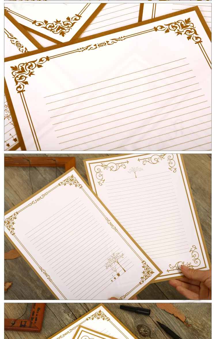 Cute Letter Paper Designs