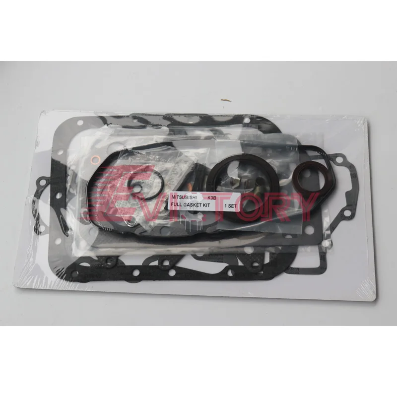 K3B engine compelete cylinder head gasket kit for Mitsubishi engine ...
