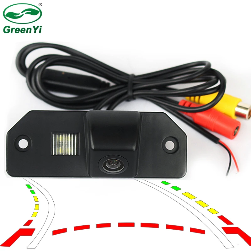 Intelligent Dynamic Trajectory Tracks Parking Line Rear View Reverse ...