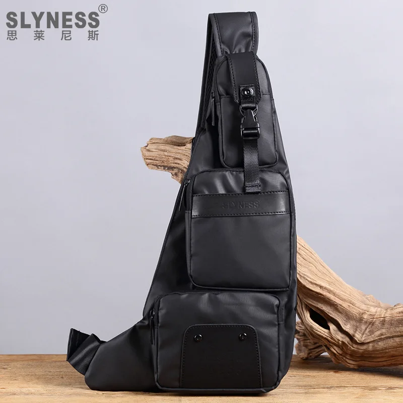 New Fashion Brand Chest Bag Men Messenger Bags Waterproof Design Casual ...