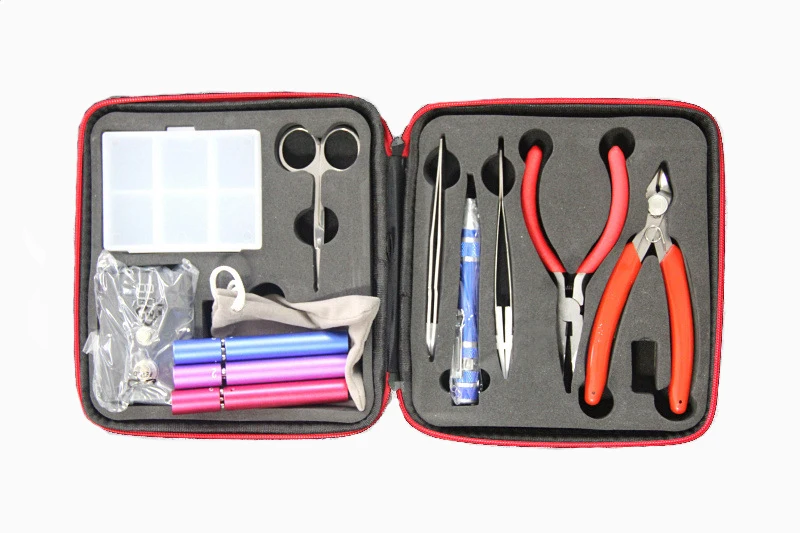 Professional Vape RDA Coil Tool Kit DIY Full Kit For RTA RDA RBA RDTA ...